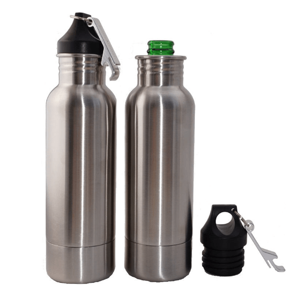 Stainless Steel ,Double Section Cup,Beer Bottle Holder – Tumblerbulk